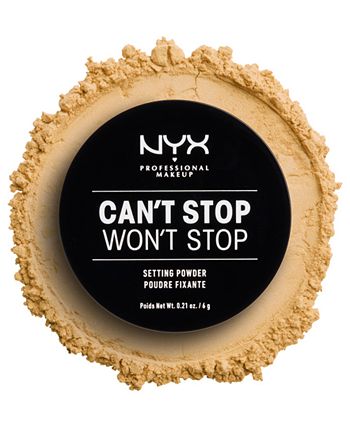 NYX Professional Makeup Can't Stop Won't Stop Setting Powder - Macy's