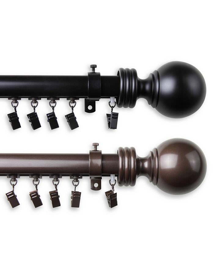 Rod Desyne Sphere Contemporary Traverse Rod 110-156 inch - Macy's
