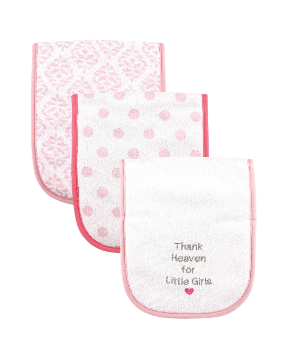 Click here for Luvable Friends Girls Cotton Burp Cloths with Fibe... prices
