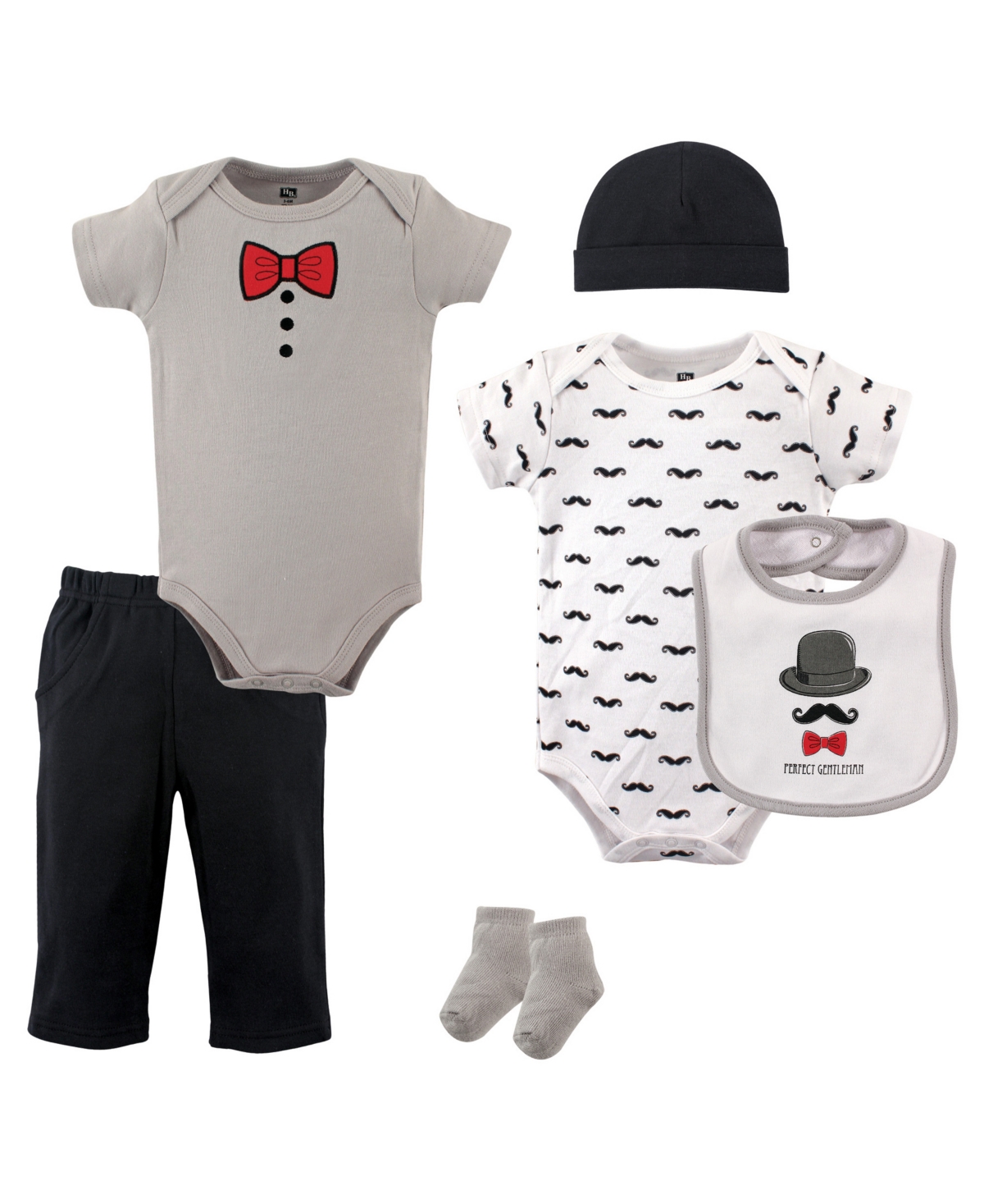 Click here for Hudson Baby Baby Girls Hudson Cotton Layette Set -... prices