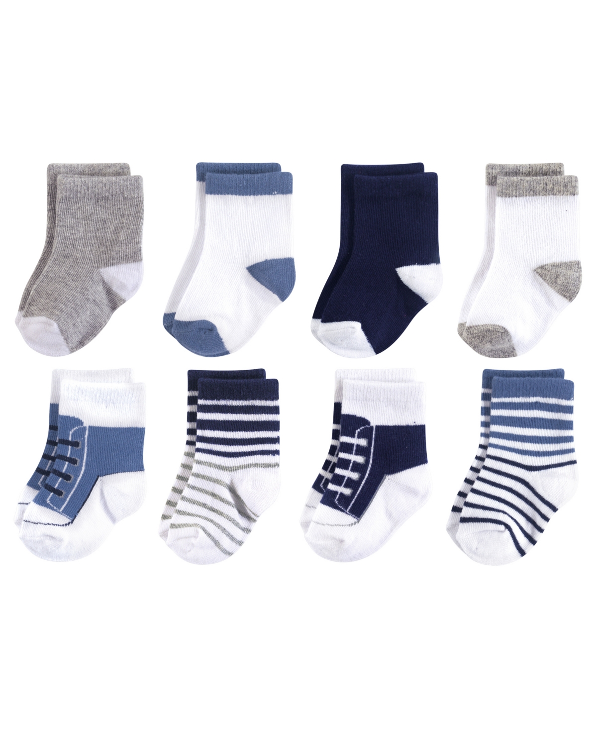 Click here for Luvable Friends Baby Boys Crew-Length Sock Collect... prices