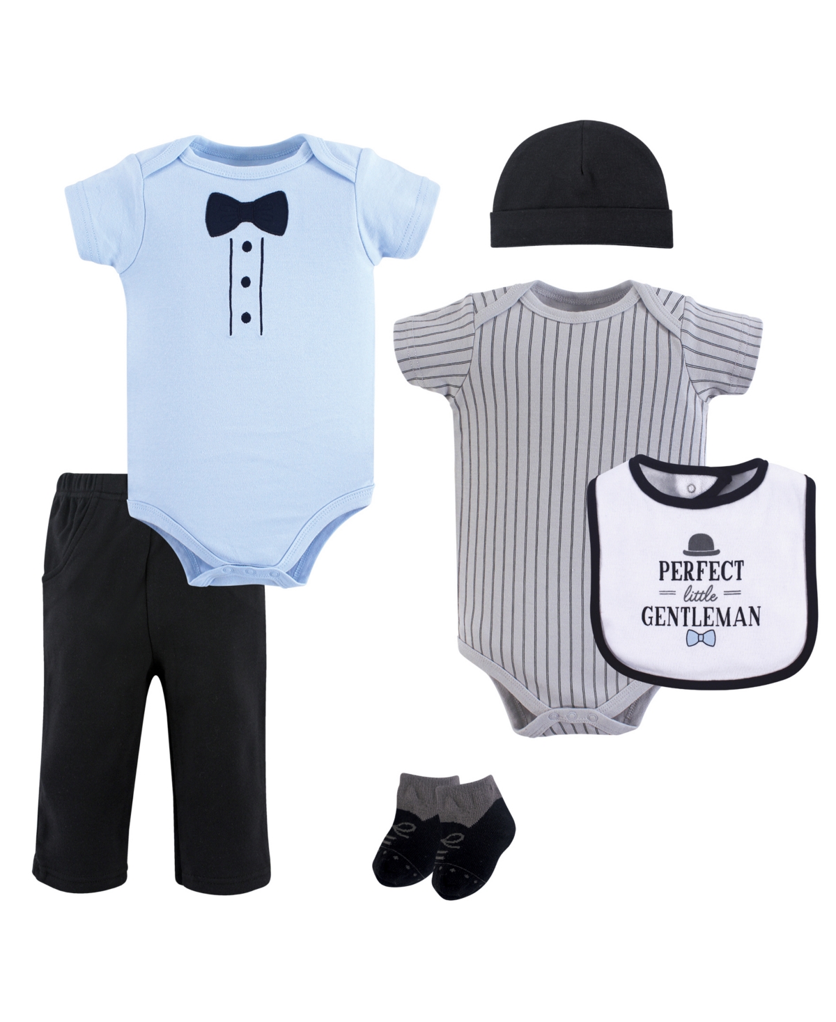 Click here for Hudson Baby Baby Girls Hudson Cotton Layette Set -... prices