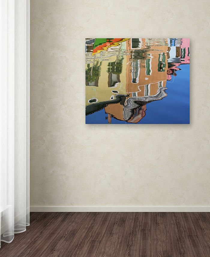 Trademark Global Michael Blanchette Photography Canal Reflection Canvas ...