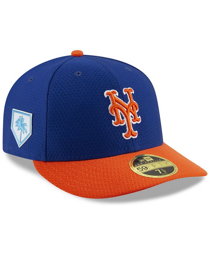New Era New York Mets Spring Training 59FIFTY-FITTED Low Profile Cap ...