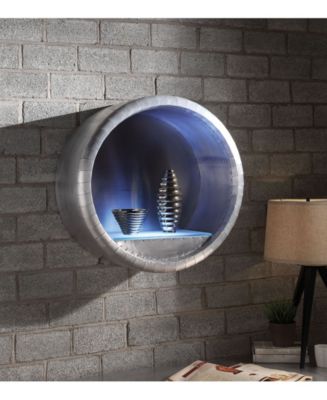 Brancaster Wall Rack with LED Light - Macy's