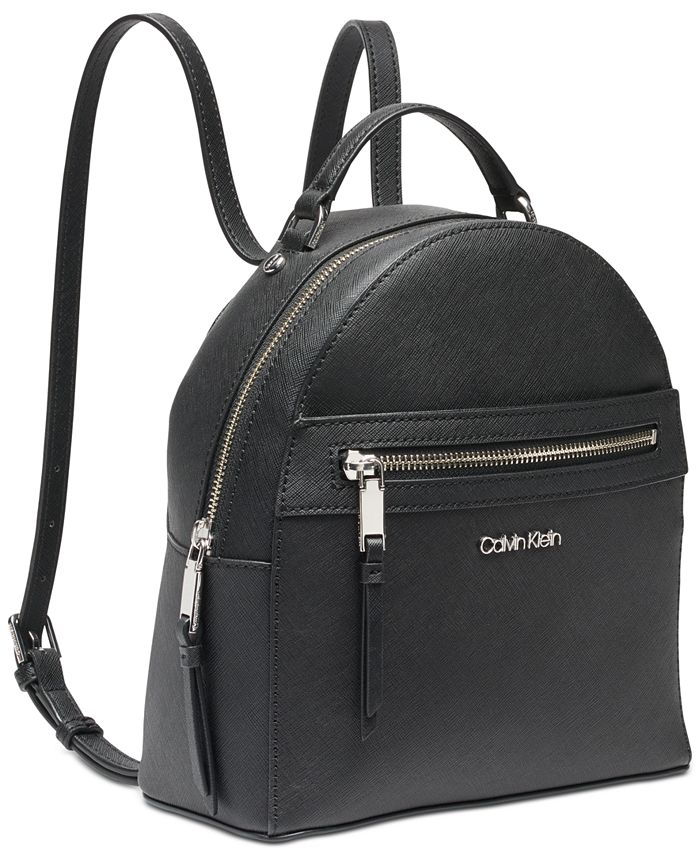 Calvin Klein Mercy Leather Backpack - Macy's