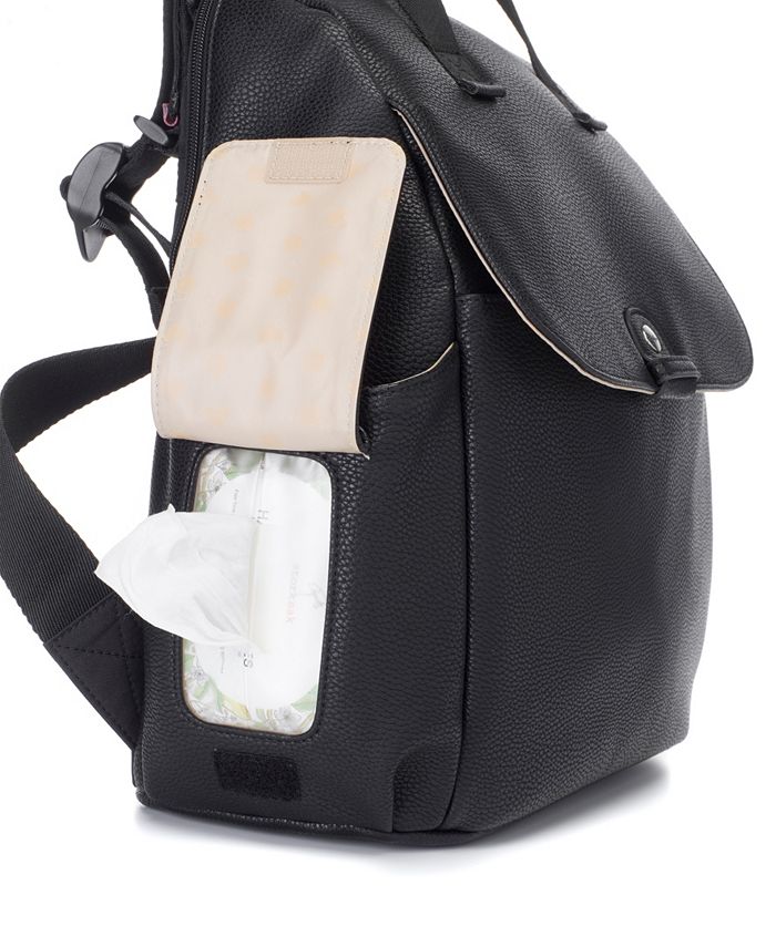 Storksak Storsak Robyn Convertible Diaper Backpack Faux Leather - Macy's