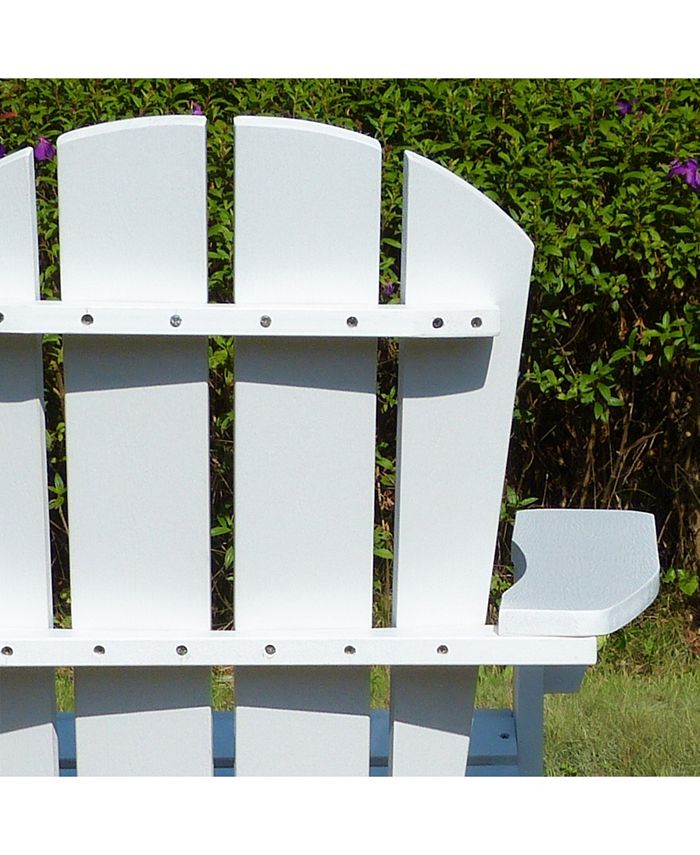 northbeam Faux Wood Relaxed Adirondack Chair - Macy's
