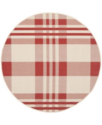 Safavieh Courtyard CY6201 Red and Bone Sisal Weave Area Rug Collection ...