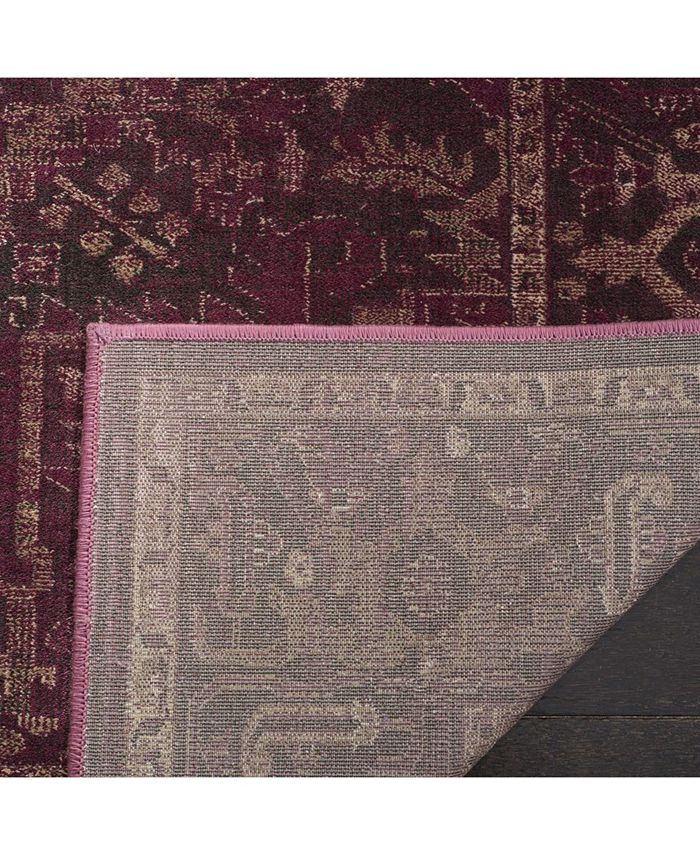 Safavieh Vintage Raspberry 5'3" x 7'6" Area Rug - Macy's