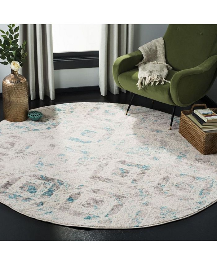 Safavieh Skyler 6'7" x 6'7" Round Area Rug - Macy's