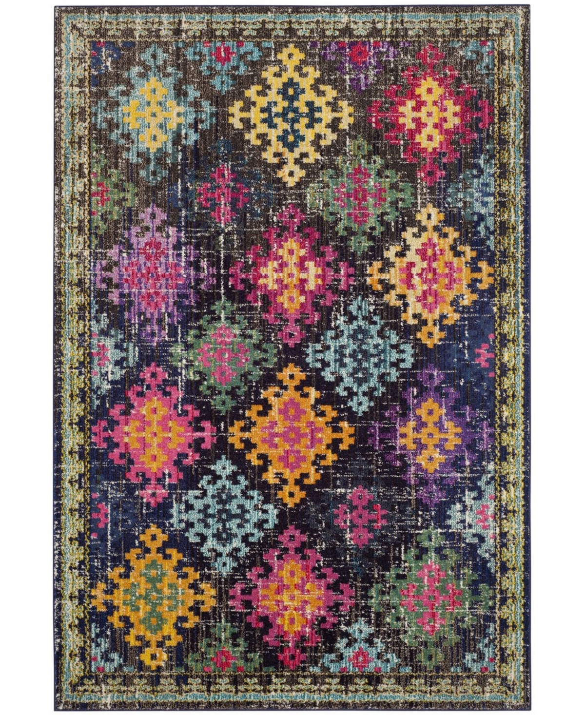 Click here for Safavieh Monaco MNC244 51 x 77 Area Rug - Multi prices