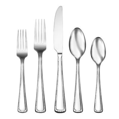 Living by Robinson® Conway 50-PC Flatware Set, Service for 8 - Macy's