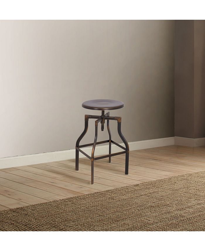 Acme Furniture Xena Swivel Adjustable Stool - Macy's