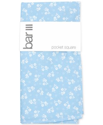 Bar III Men's Talbot Floral Pocket Square, Created for Macy's - Macy's