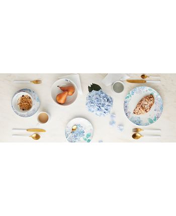 Darbie Angell Hydrangea Blue 16-Pc. Dinnerware Set, Service for 4 - Macy's
