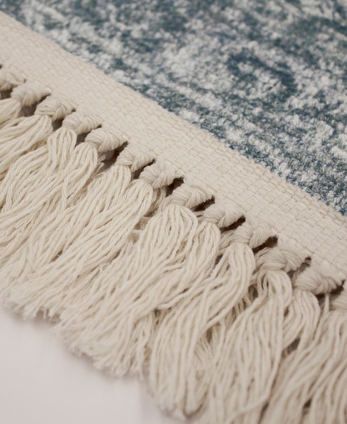 French Connection Montana Vegetable Dyed Cotton 26" x 45" Accent Rug ...