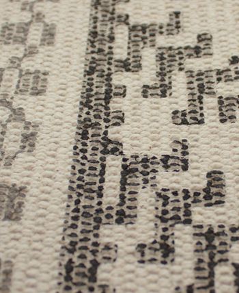 French Connection Gabi Stonewash Printed Cotton 30" x 50" Accent Rug ...