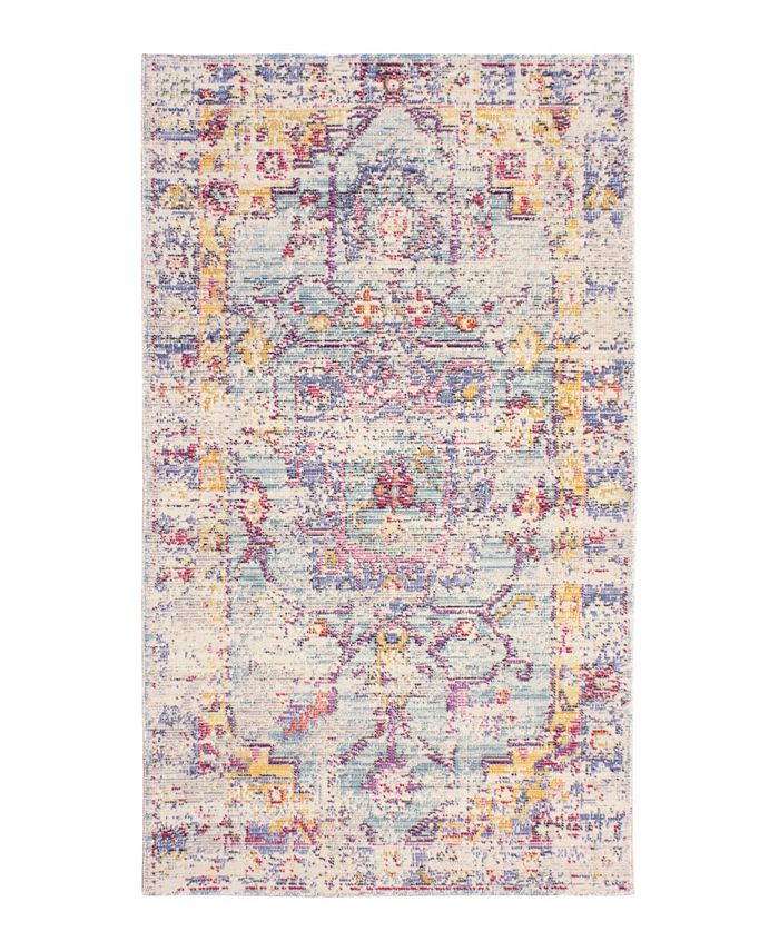 French Connection Giselle Colorwashed Kilim 27" x 46" Accent Rug - Macy's