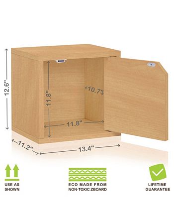 Way Basics Eco Stackable Connect Storage Cube with Door - Macy's