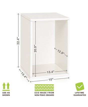 Way Basics Vertical Blox Eco Friendly Storage and Stackable Shelving ...