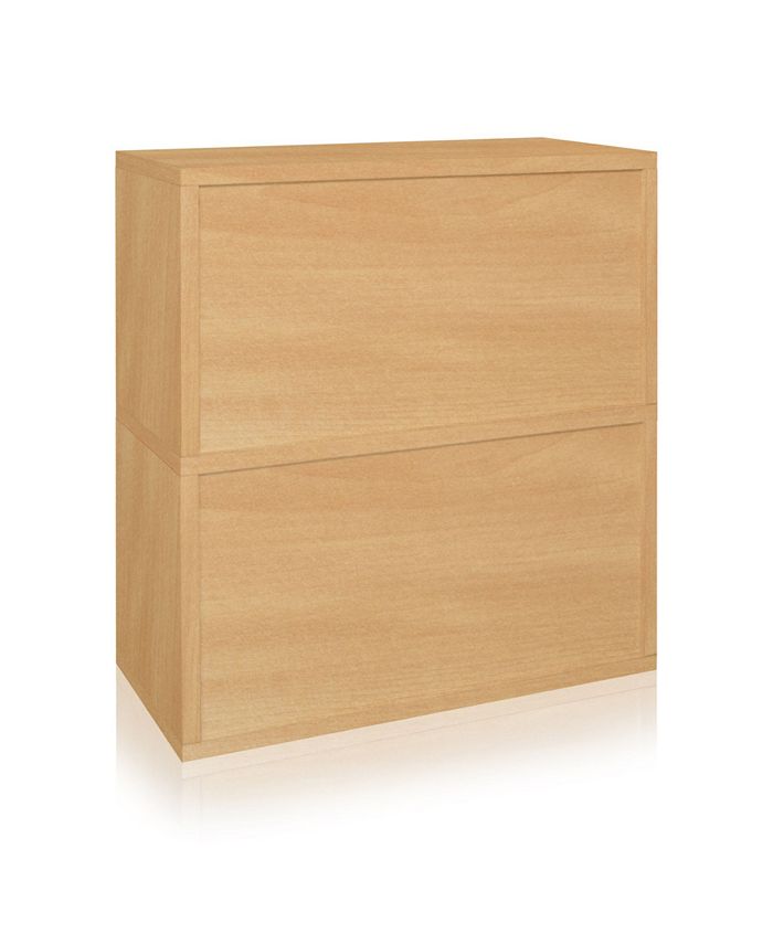 Way Basics Webster 2-Shelf Bookcase - Macy's