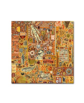 Colin Johnson 'The Golding Time' Canvas Art - 18" x 18" x 2" - Macy's