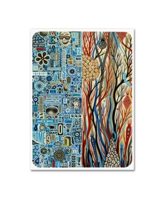 Colin Johnson 'Duality' Canvas Art - 24" x 18" x 2" - Macy's