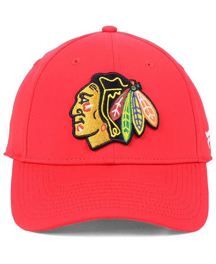 Authentic NHL Headwear Chicago Blackhawks Basic Flex Stretch Fitted Cap ...