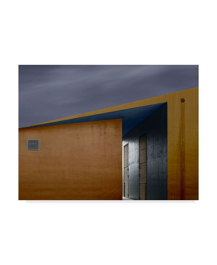 Trademark Global Harry Verschelden 'Alley Orange' Canvas Art - 47" x 2 ...