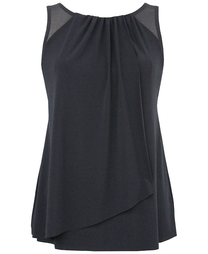 Miraclesuit Plus Size Mariella Tankini Top - Macy's