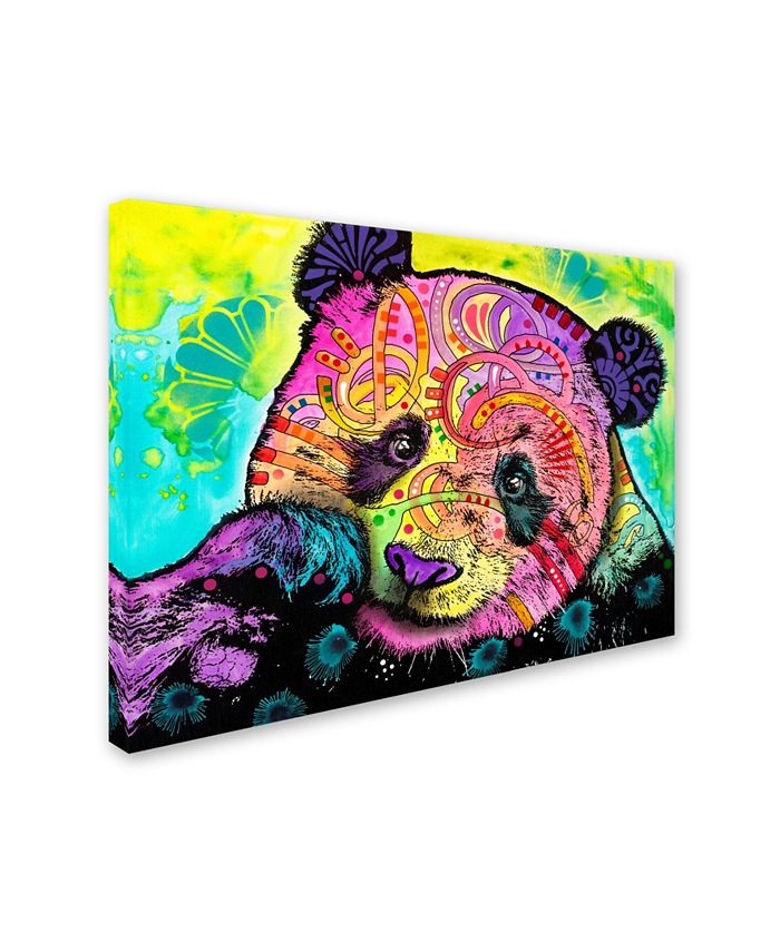 Trademark Global Dean Russo 'Psychedelic Panda' Canvas Art - 19" x 14 ...