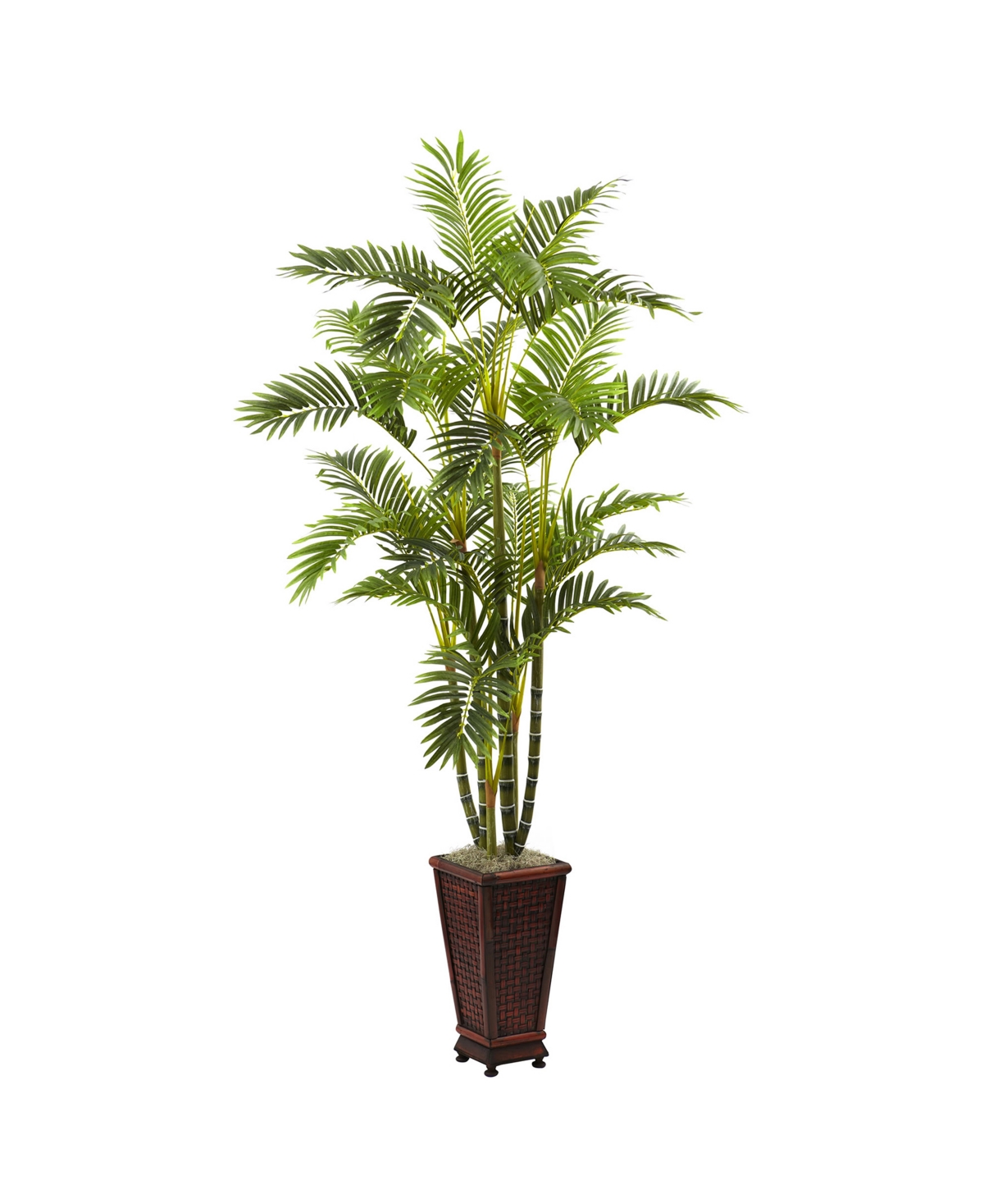 Click here for Nearly Natural 6.5 Areca w/ Decorative Planter - G... prices