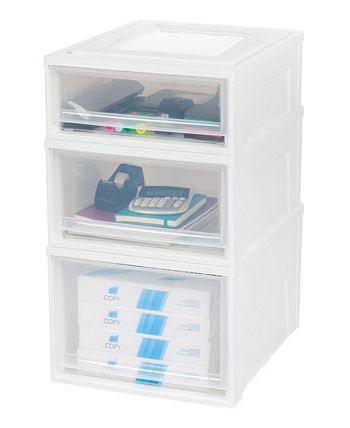 IRIS USA Iris Shallow Medium Deep Box Chest Drawer Set - Macy's