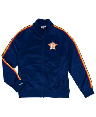 Mitchell & Ness Men's Houston Astros Sublimated Sleeve Track Jacket ...