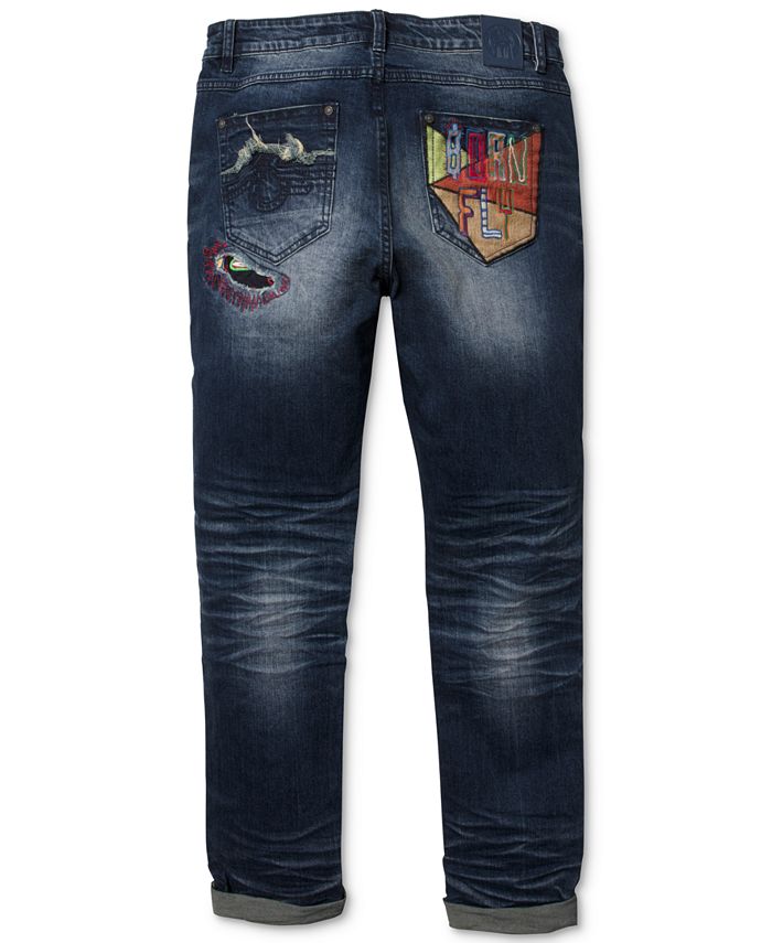 Born Fly Men's Slim-Straight Fit Jeans - Macy's