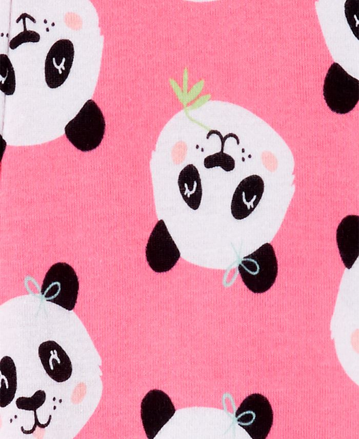 Carter's Toddler Girls Cotton Panda Pajamas - Macy's