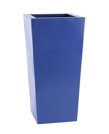 Rosemary Lane Set of 3 Modern Square Metal Planters - Macy's