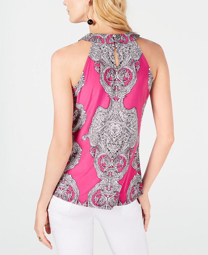 INC International Concepts INC Twisted Halter Top, Created for Macy's ...