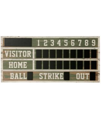 Stylecraft Old Ballpark Scoreboard Wall Hanging - Macy's