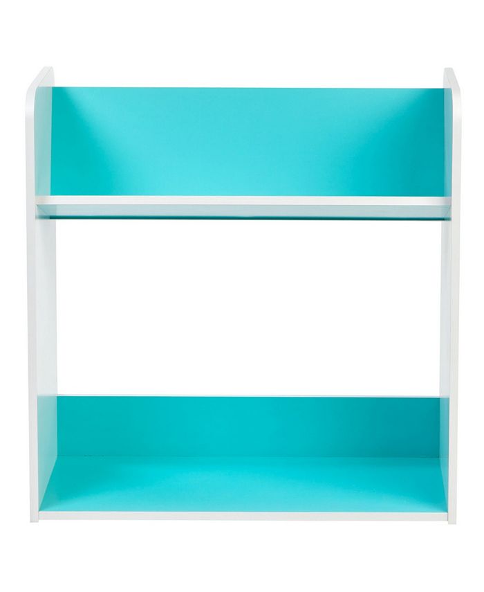IRIS USA 2-Tier Tilted Shelf Book Rack - Macy's