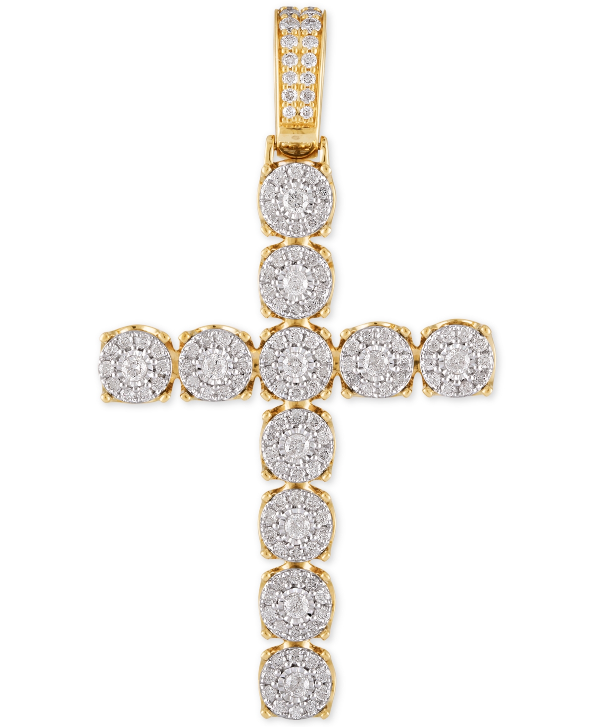 Click here for Diamond Cross Pendant (2-1/2 ct. t.w.) in 10k Gold... prices