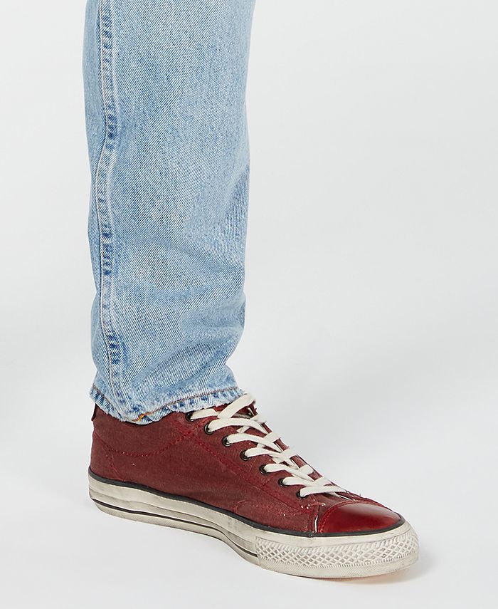 Calvin Klein Jeans Men's Slim-Fit Patch Destroyed Jeans - Macy's