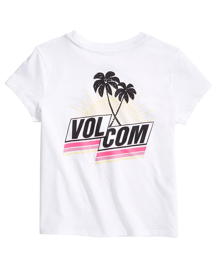 Volcom Big Girls Last Party Logo T-Shirt - Macy's