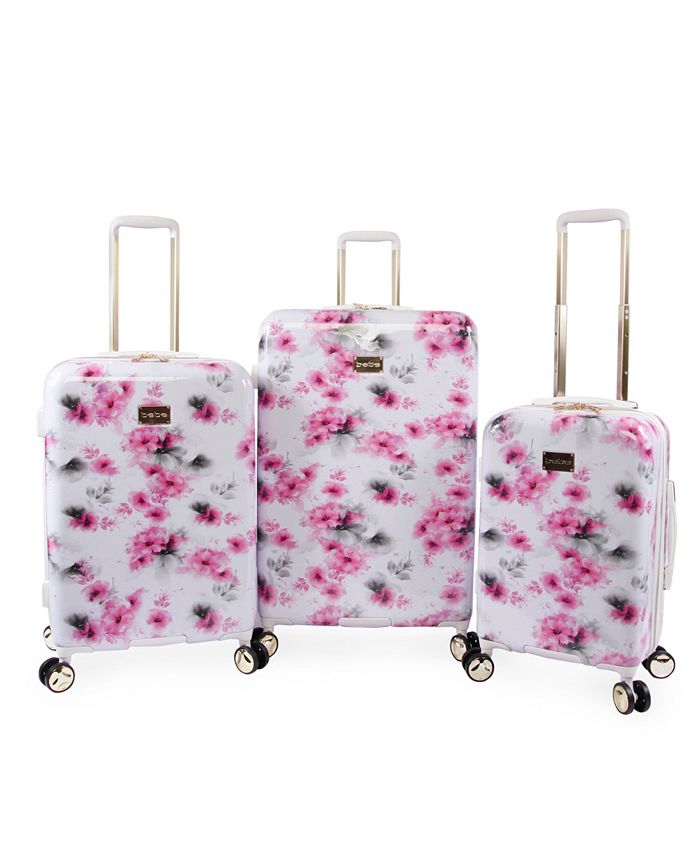 bebe Juliette 3-Piece Spinner Luggage Set - Macy's