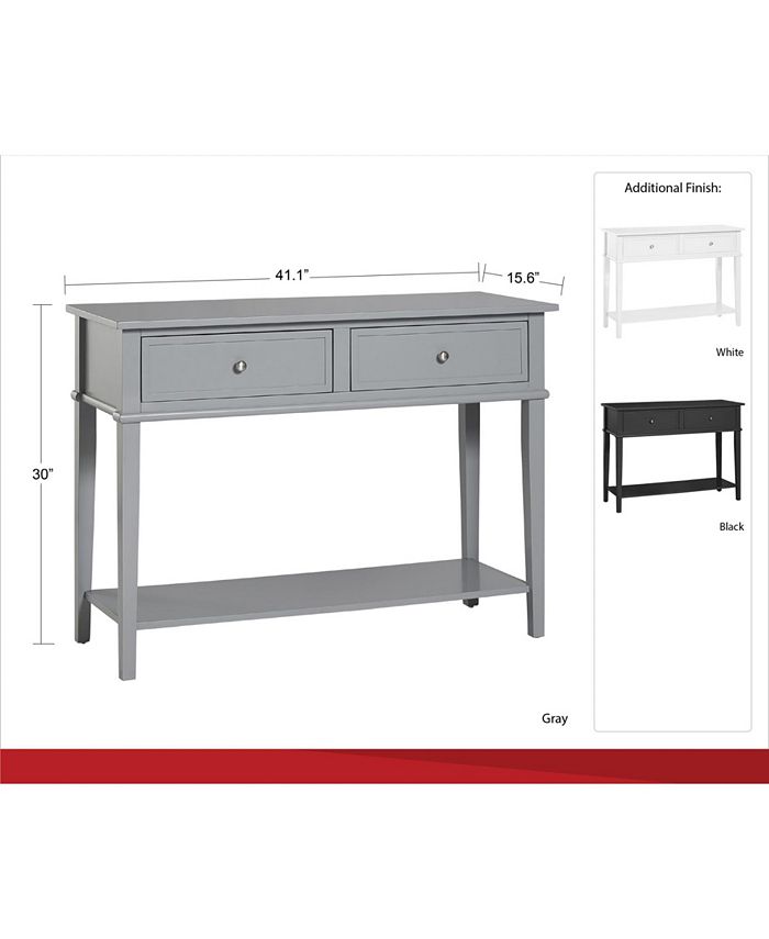 Ameriwood Home Cottage Hill Console Table - Macy's