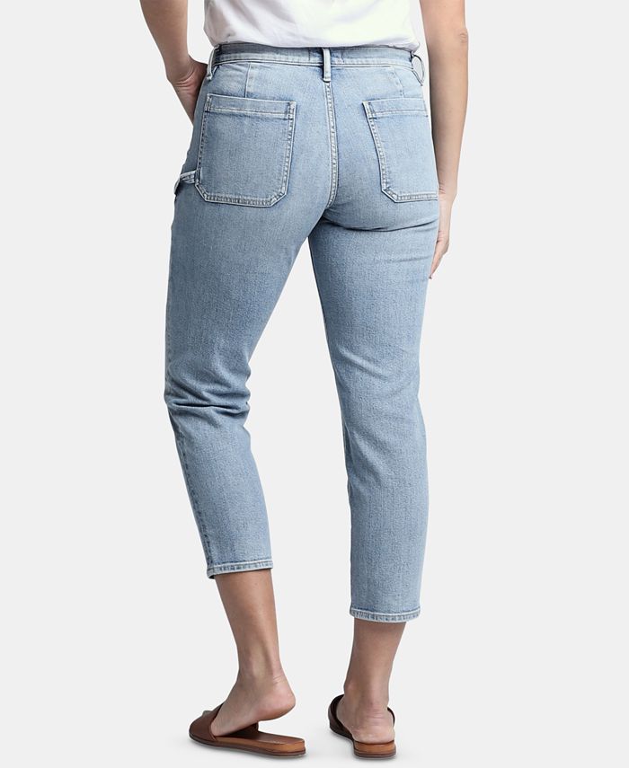 Silver Jeans Co. In The Loop Cropped Carpenter Jeans - Macy's