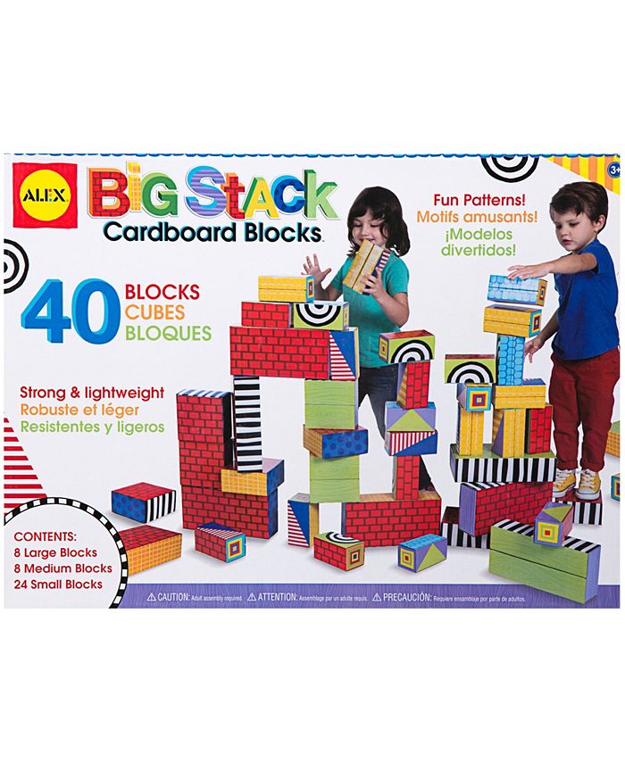 ALEX Toys Big Stack Cardboard Blocks - Macy's