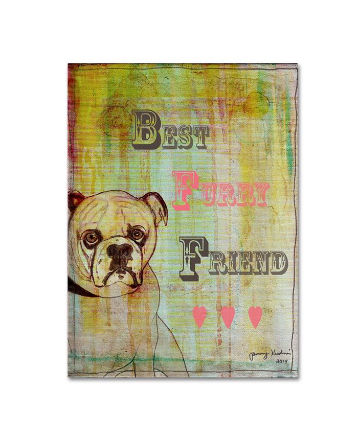 Trademark Global Tammy Kushnir 'BFF' Canvas Art - 47" x 35" x 2" - Macy's