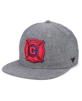 Lids Authentic MLS Headwear Chicago Fire Chambray Snapback Cap - Macy's